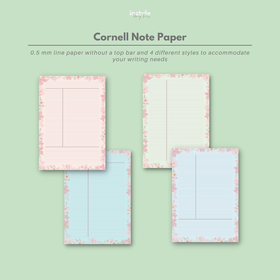 Cornell Paper | Cornell Notes | Cornell Note Template | Cornell Paper ...