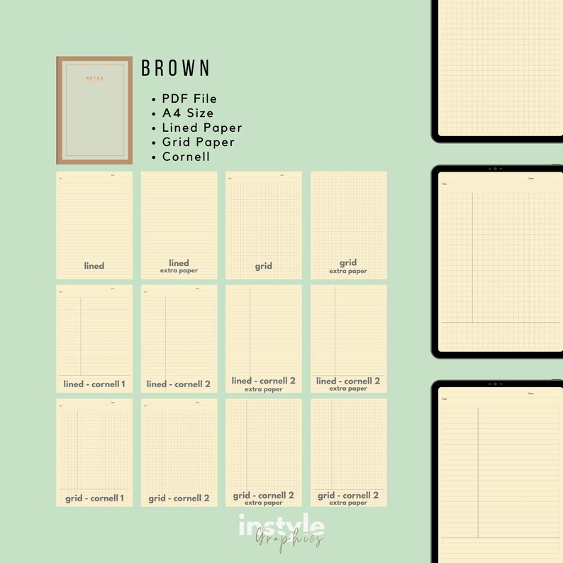 Cornell Paper | Cornell Note-taking | Cornell Paper Template | Cornell ...