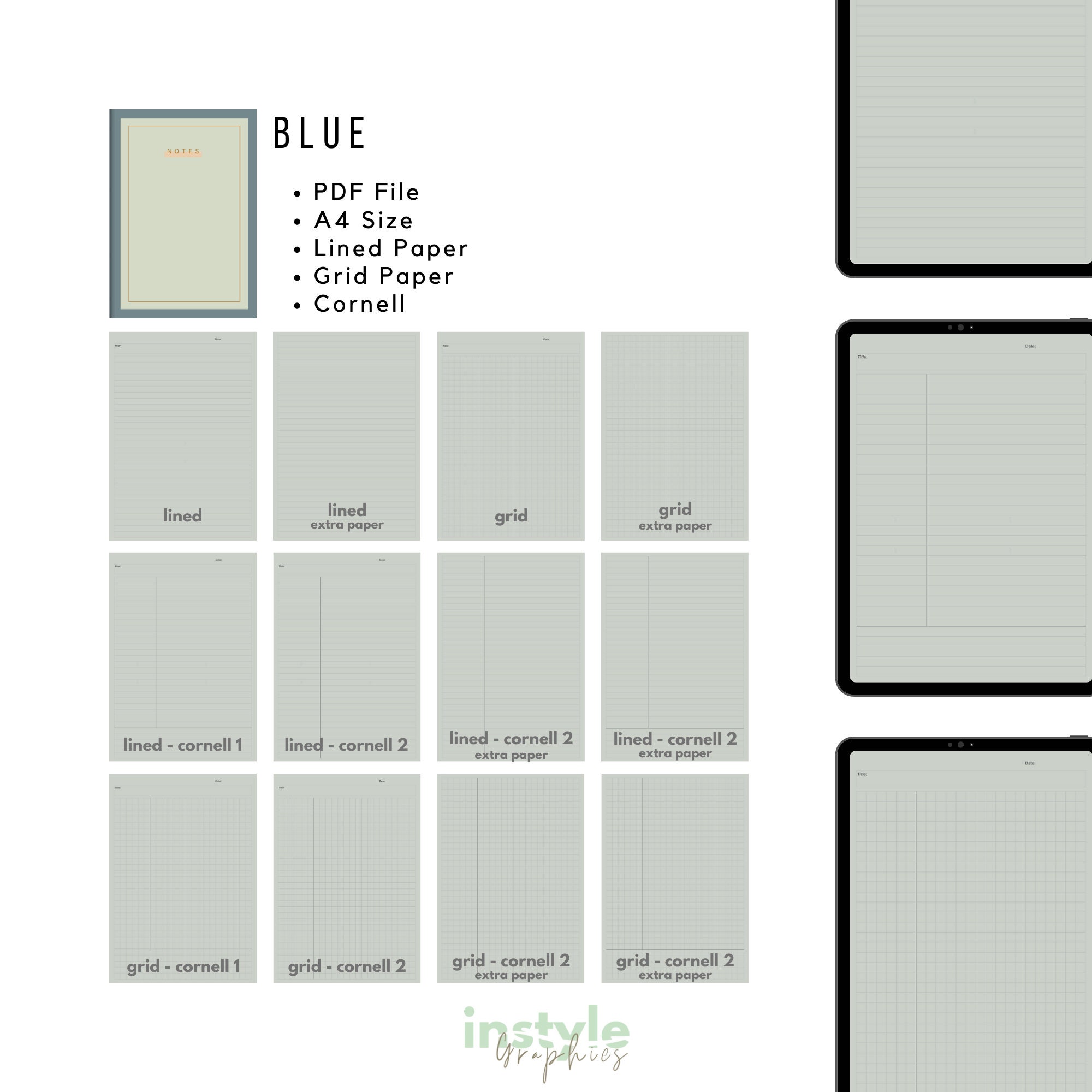 Cornell Paper | Cornell Note-taking | Cornell Paper Template | Cornell ...