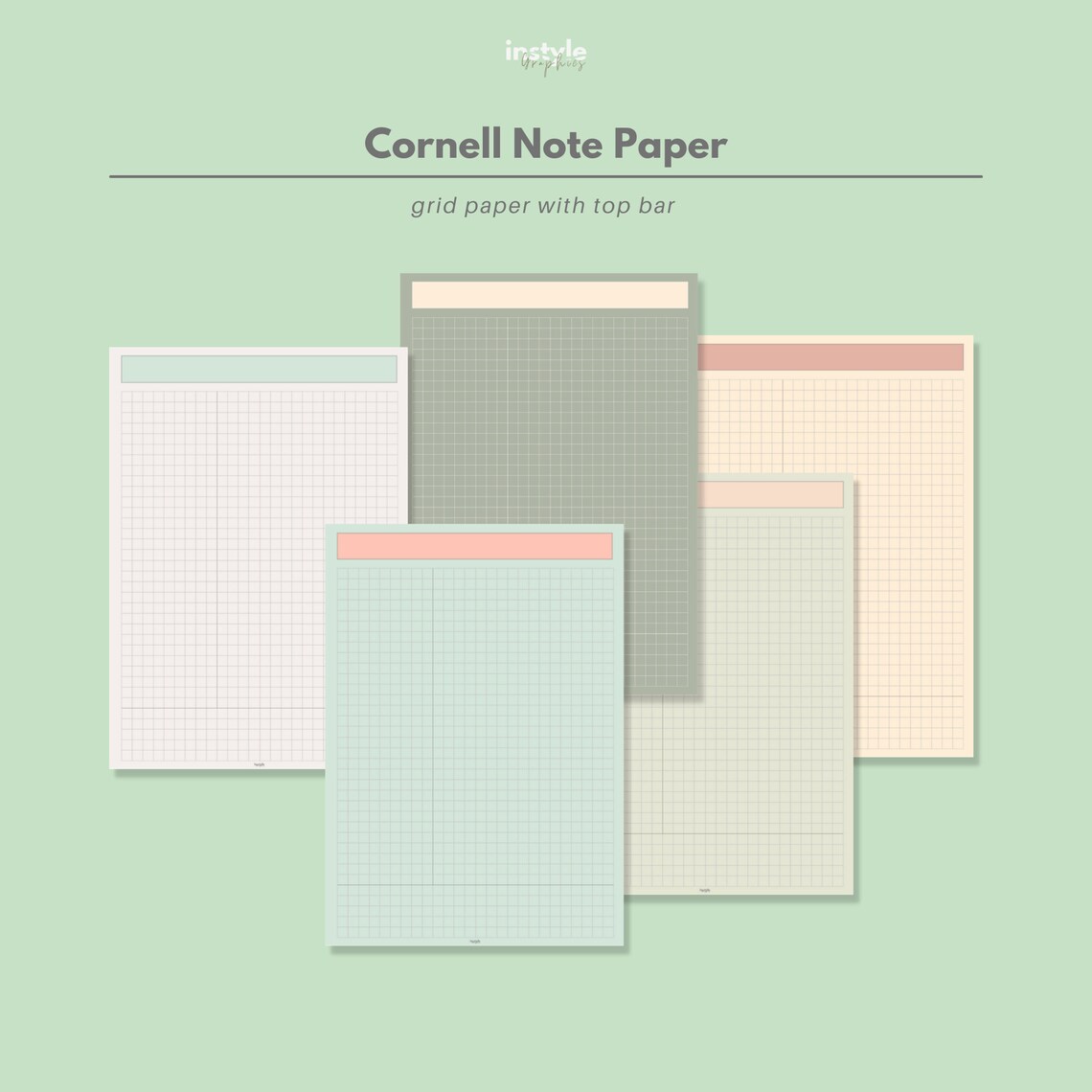 Cornell Paper | Cornell Note-taking | Cornell Paper Template | Cornell ...