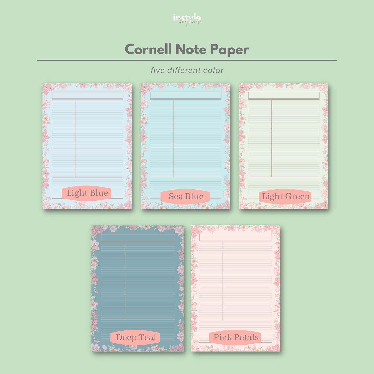 Cornell Paper | Cornell Notes | Cornell Note Template | Cornell Paper ...