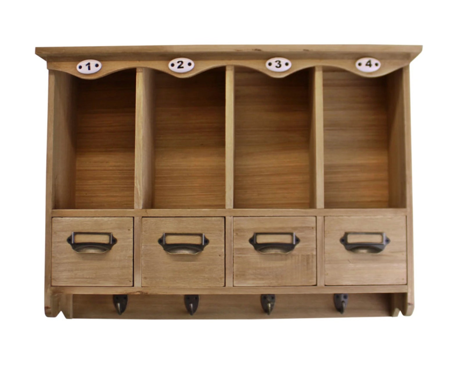 Wooden Wall Hanging Storage Unit Letter Storage Letter | Etsy