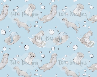 Otter Seamless - Etsy