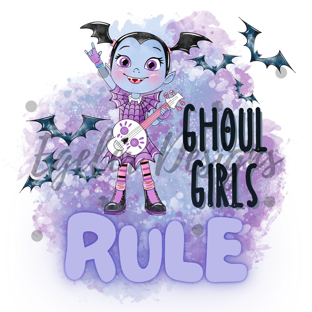 Ghoul Girls Png, Vampire Clipart, Girly Vampire Png, Digital Download ...