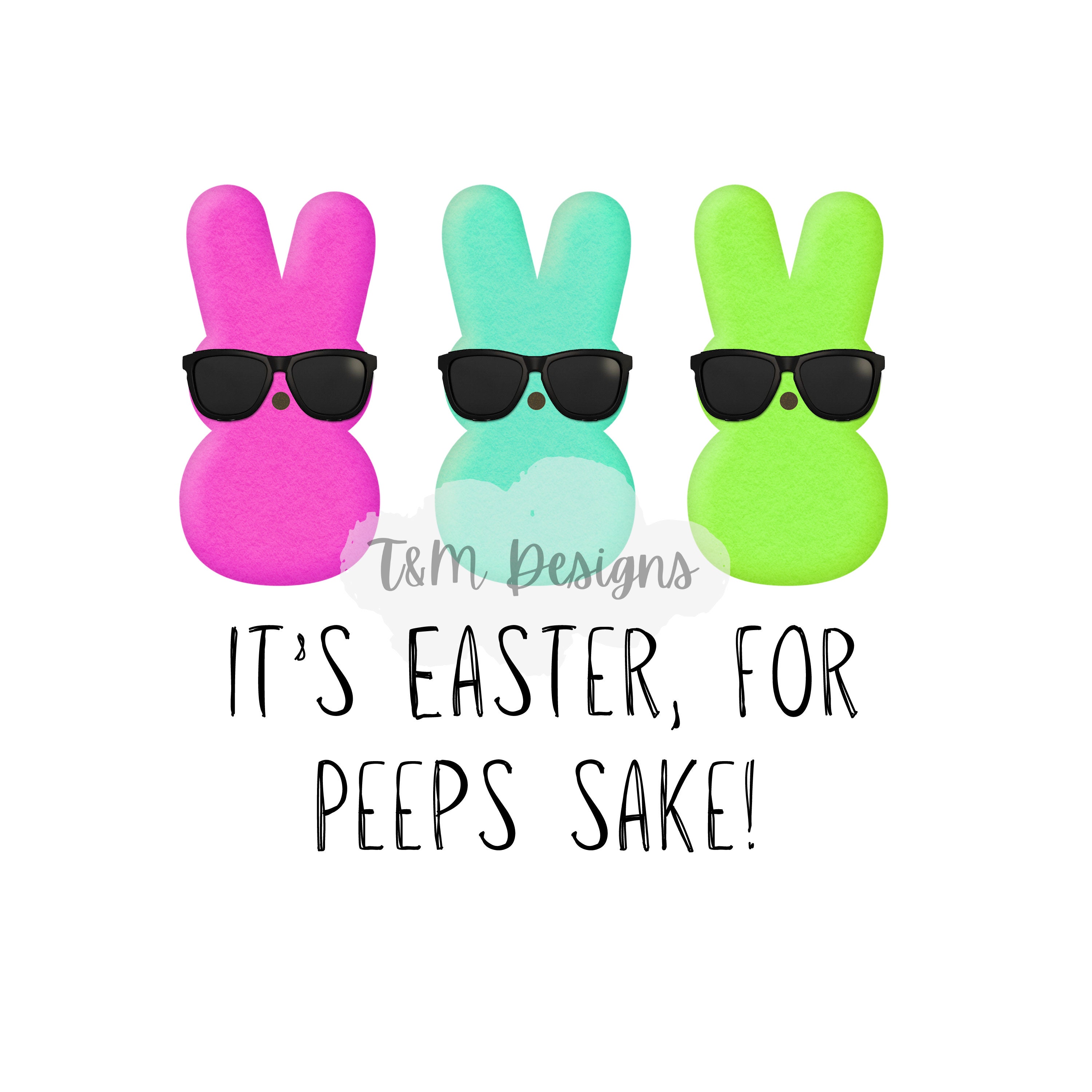 Peeps Easter Png Easter Sticker File Digital Download | Etsy