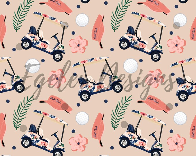Golfing Seamless Pattern - Etsy Canada