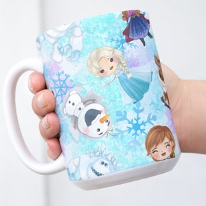 Frozen Seamless Pattern, Seamless File, Frozen Digital Design, Seamless ...