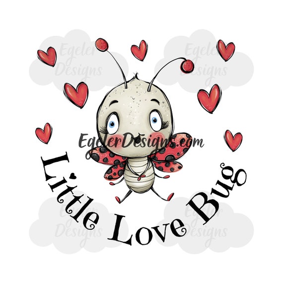 Lady Bug Clipart Lady Bug Png Sublimation Love Bug Png Bug | Etsy