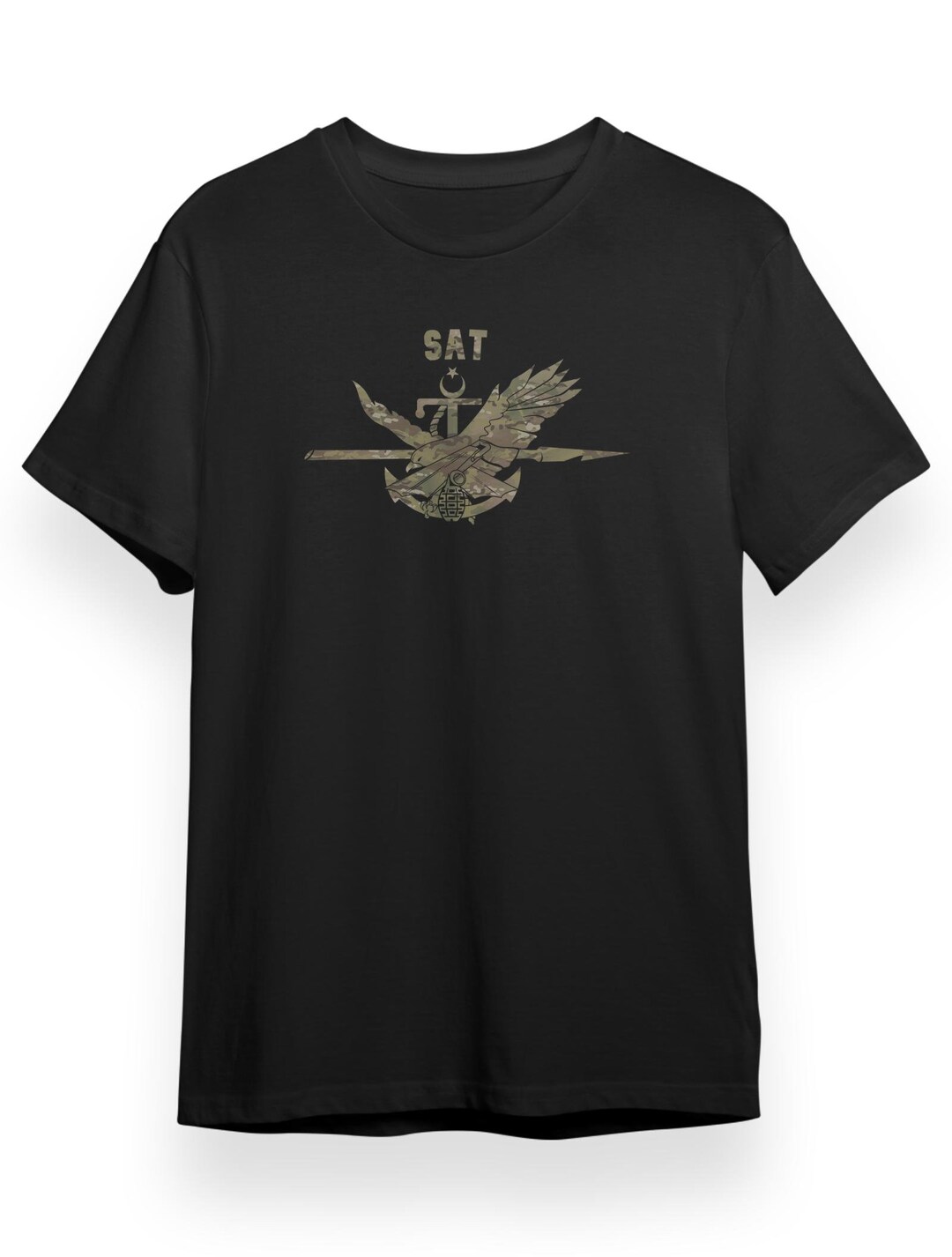 Turkish Navy Seals Sulatı Taaruz Multicam Camouflage Classic Tee - Etsy