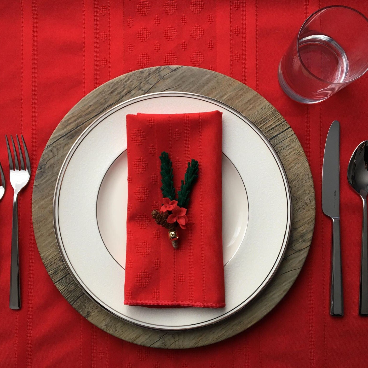 Small and Large Felt Pine Branch - Etsy