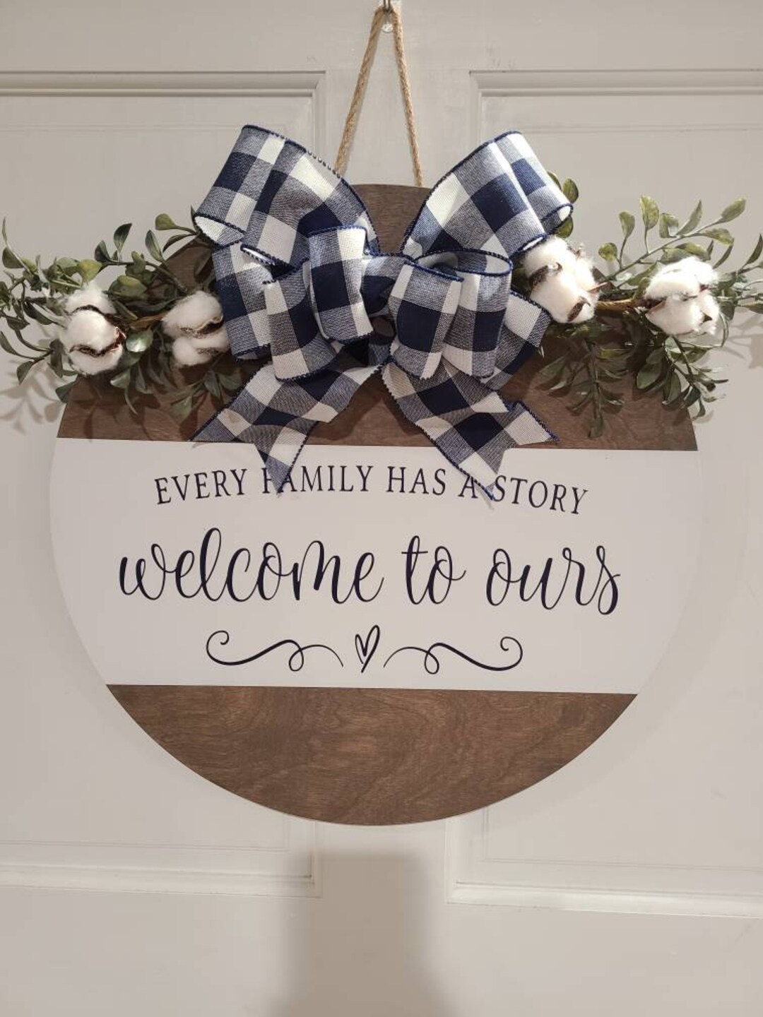 Wooden Door Hanger, Farmhouse Style, Home Decor, - Etsy