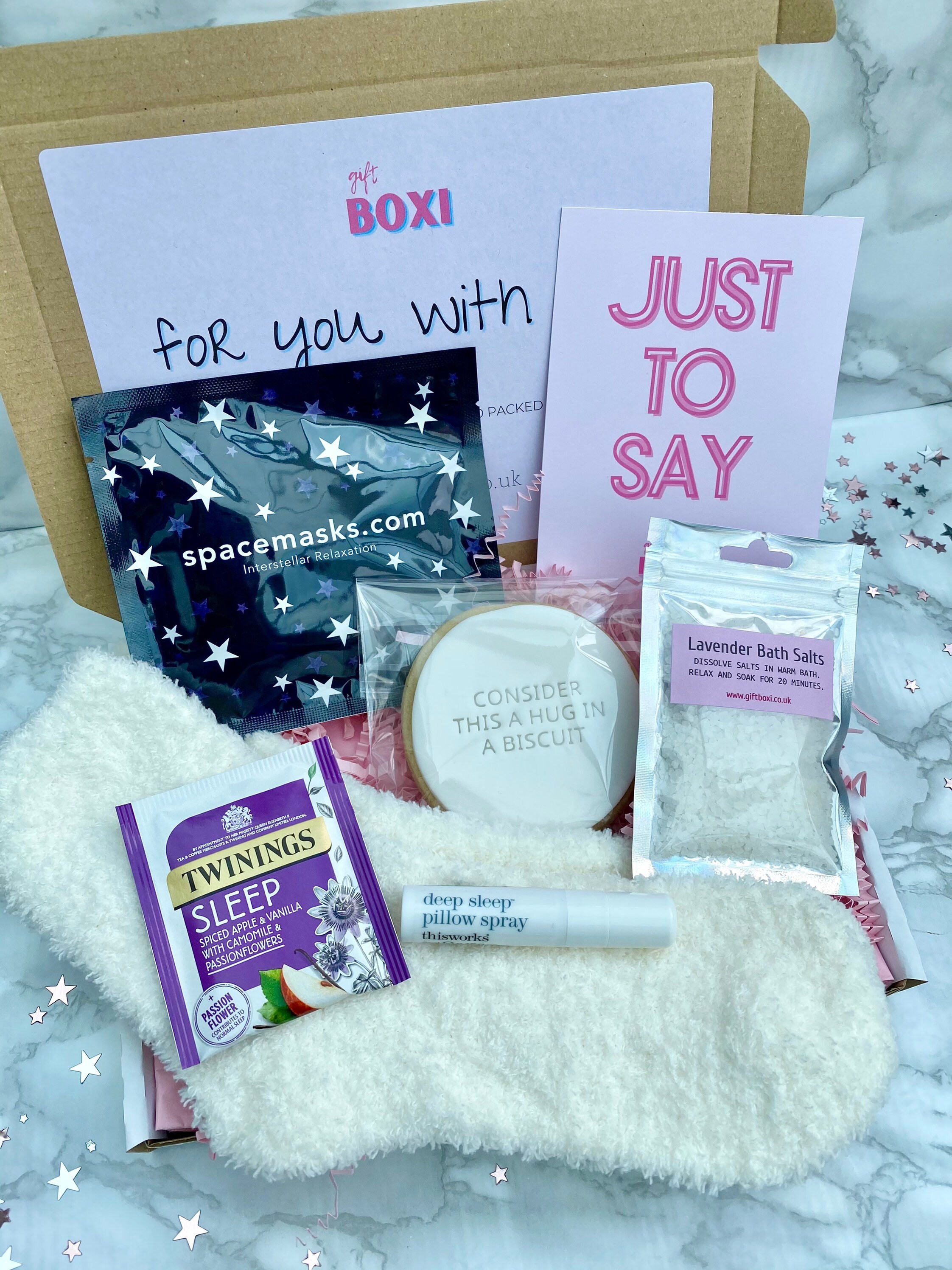 Sleep Letterbox Gift Rest & Relaxation Deluxe Pamper - Etsy UK