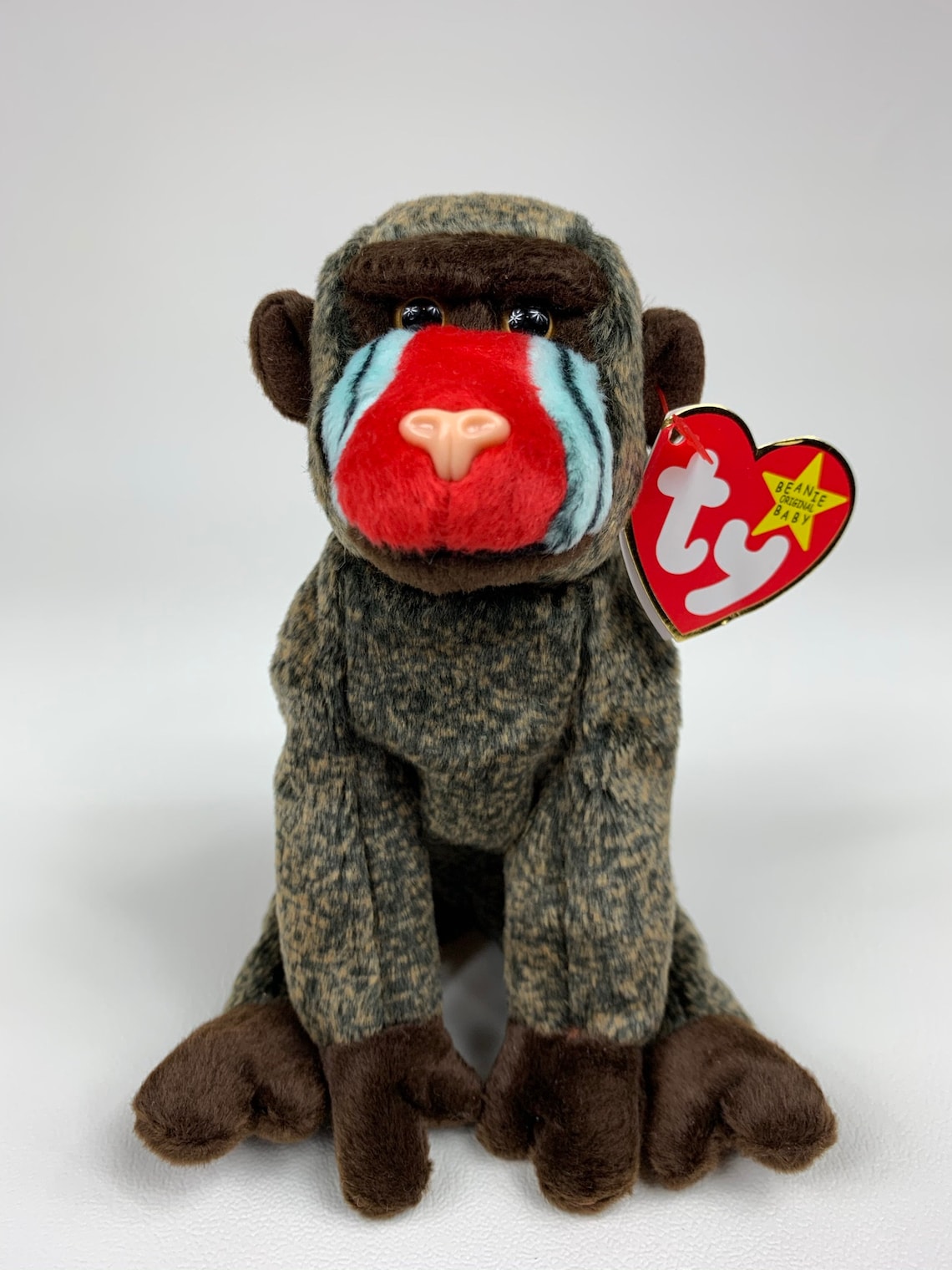 Ty Beanie Baby CHEEKS the Baboon New With Both Tags - Etsy
