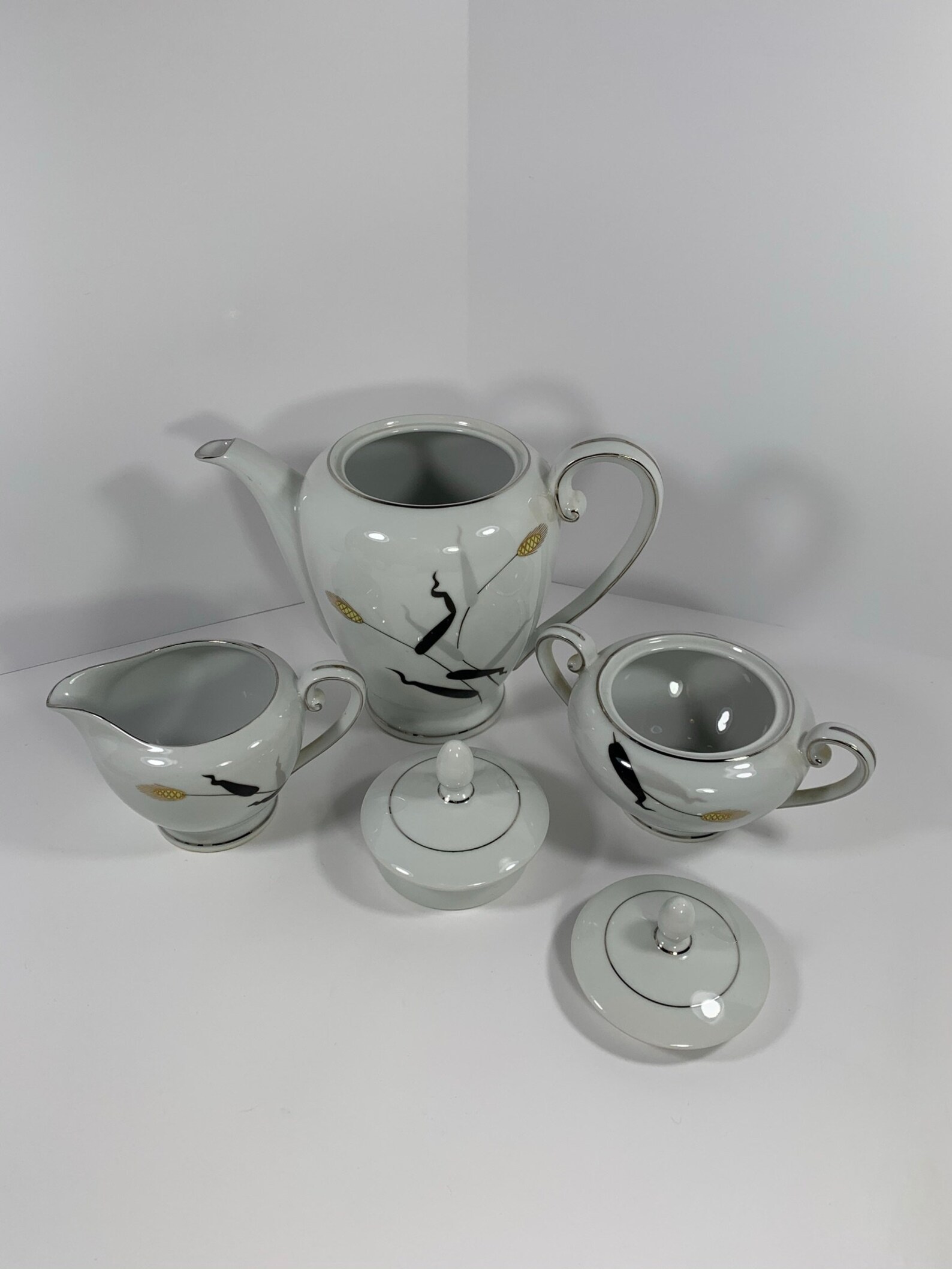 Fukagawa Arita Hand Painted Tea Set Made in Japan | Etsy