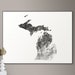 Forests of Michigan Map - Big Poster, Printable Digital Download ...