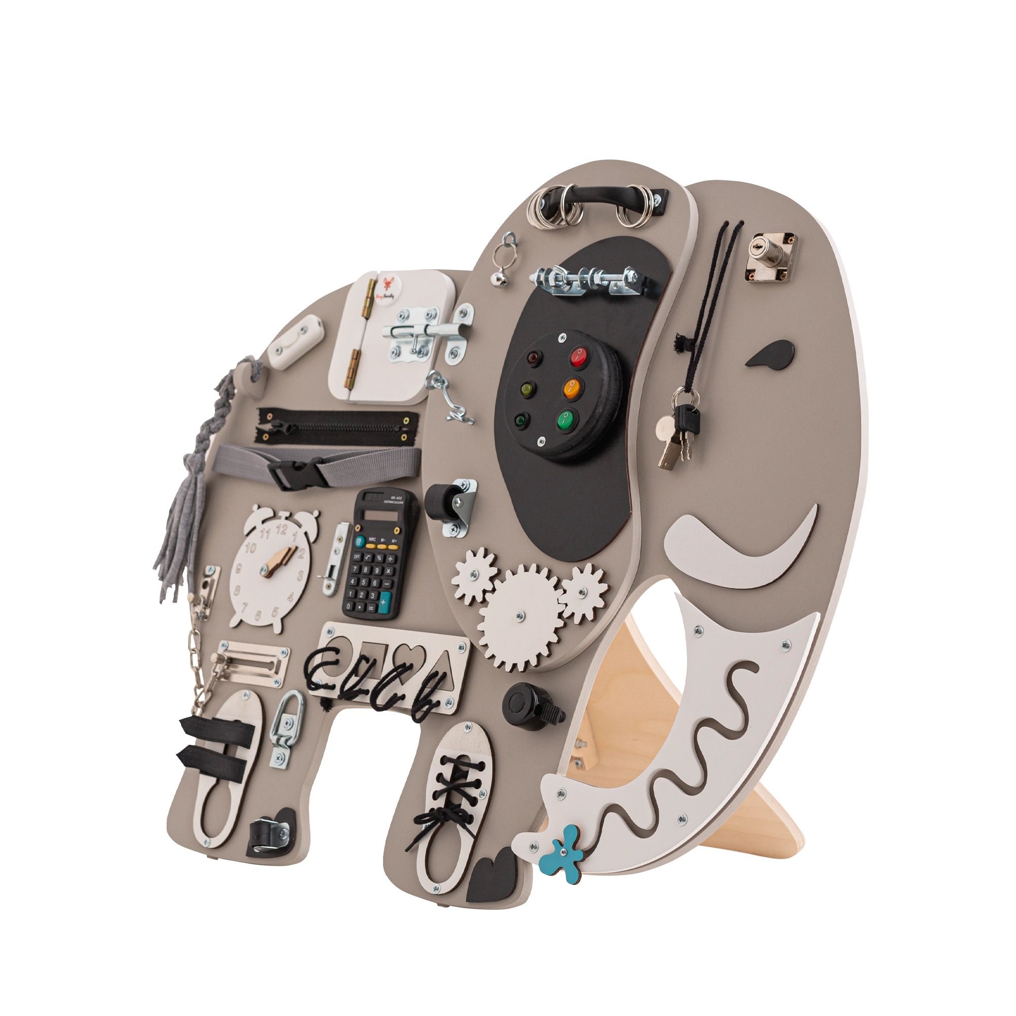 Busy Board, Montessori Board, Toddler Board, Manipulation Board - Etsy