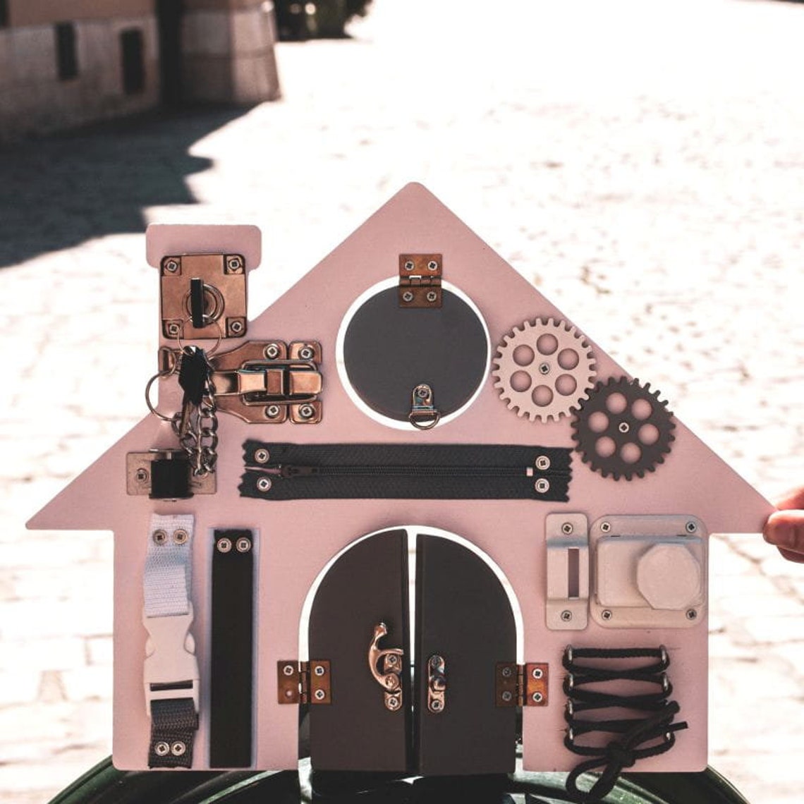 Activity Board Manipulation Board Montessori Board Busy - Etsy