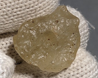 Libyan Desert Glass Specimen natural, Untreated With Acrylic Stand 13.4 ...