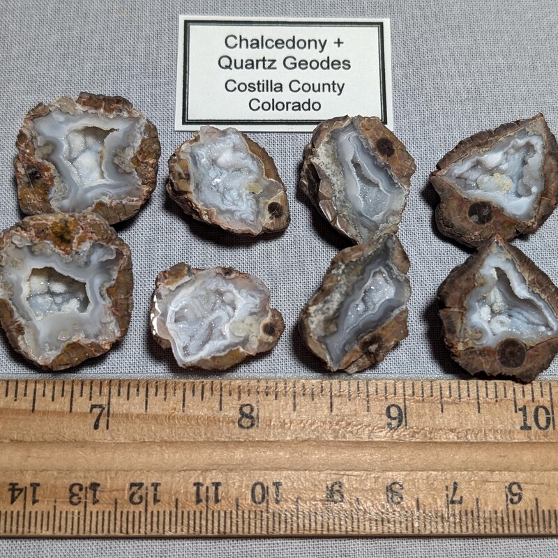 Chalcedony Geode - Etsy