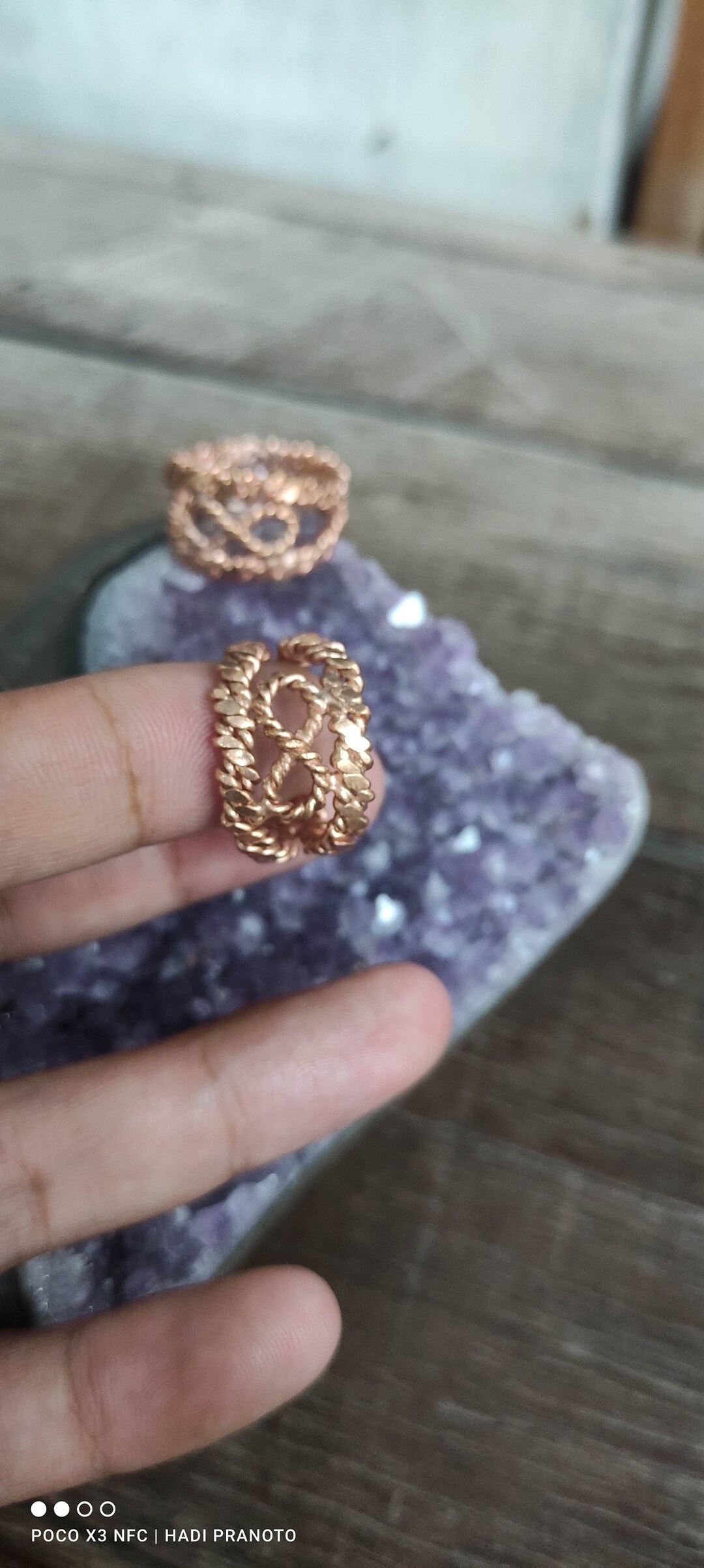 Infinity Finger Ring, Size 18 - Etsy