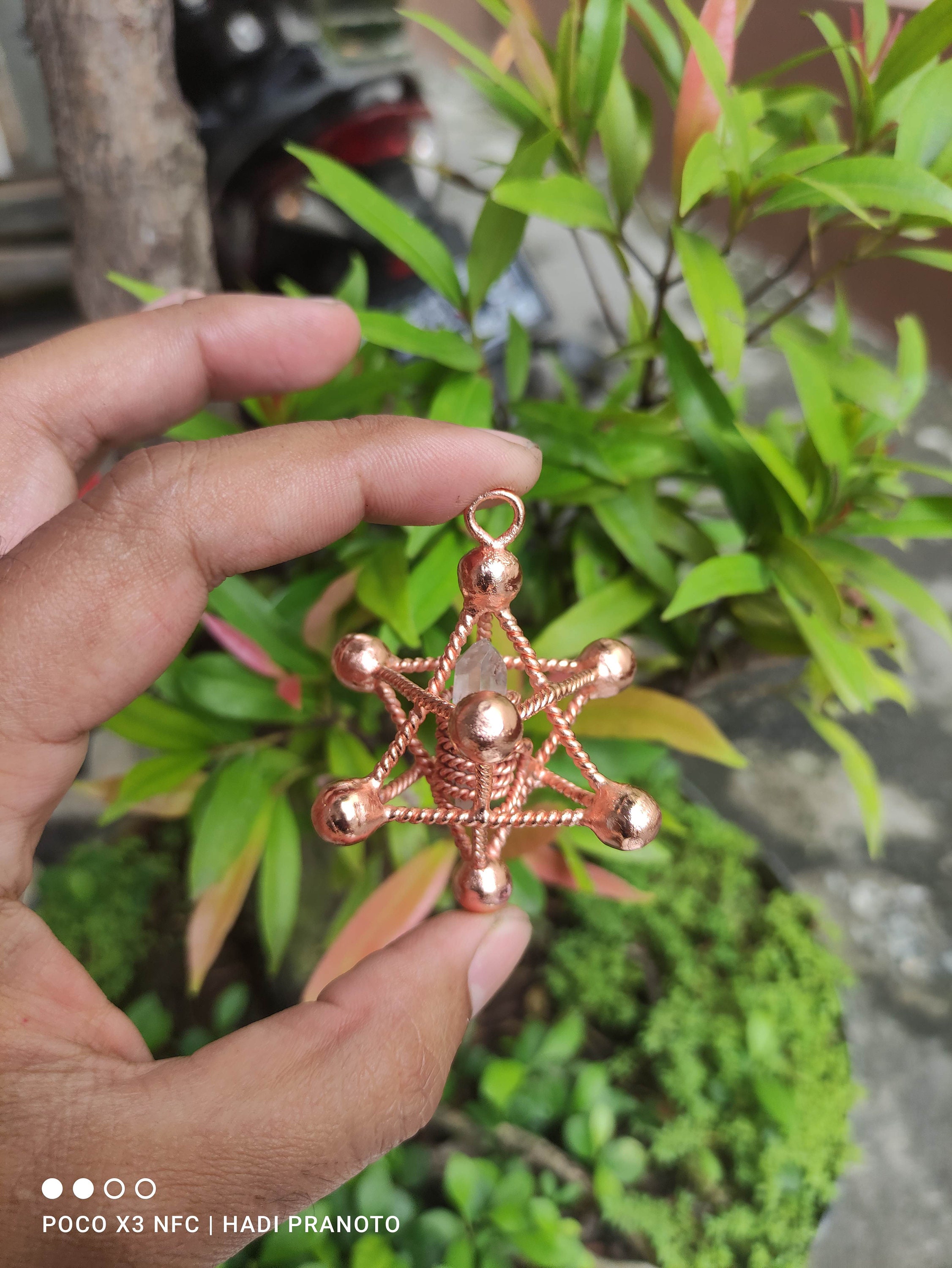 Markaba Harmonizer With Copper Beads, Sacredempowerment Cubits - Etsy