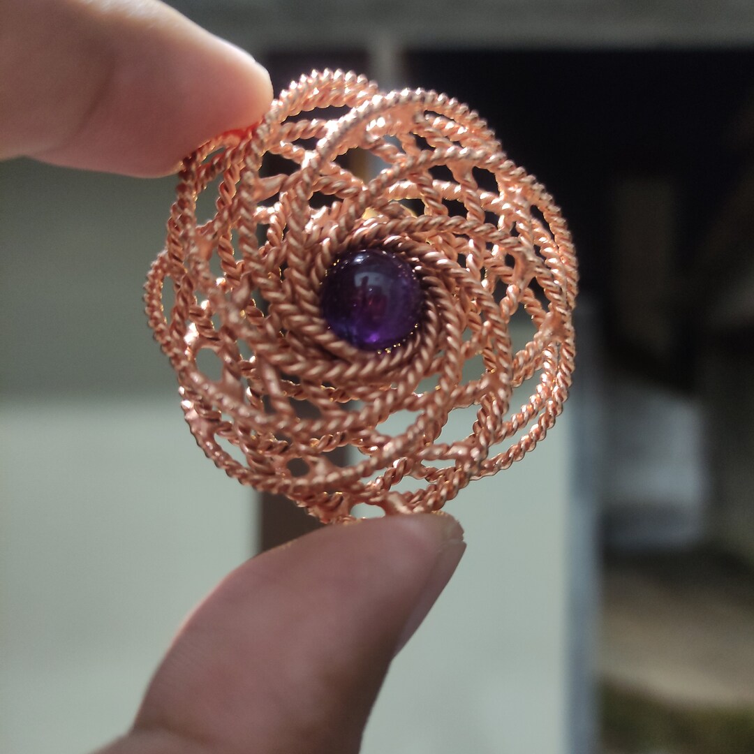 Geometry Torus Pendant - Etsy