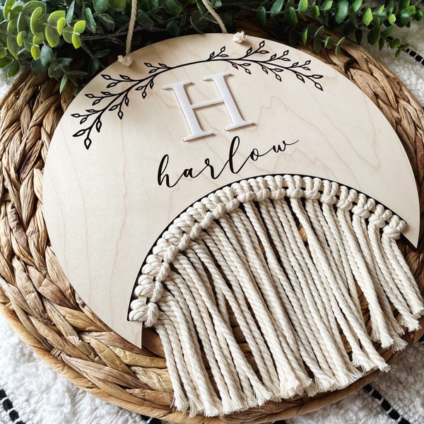 Baby Room Macrame - Etsy