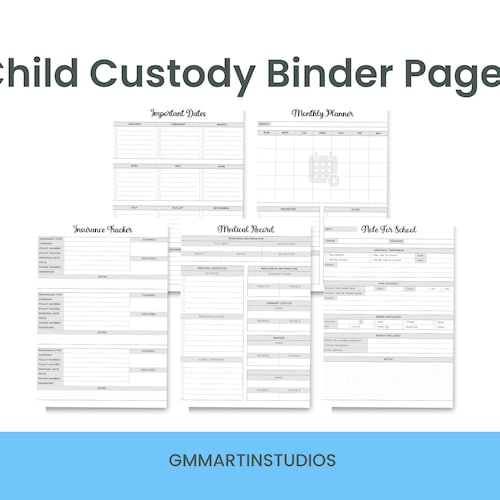 Phone Calls Log for Co-parenting Parent Child Communication - Etsy