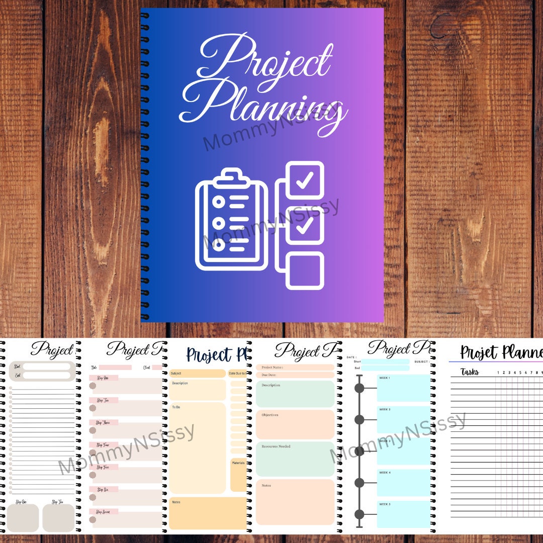 Project Planner Templates | Goodnotes | Digital Planning for Beginners ...