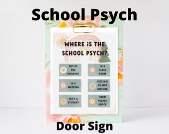 School Counselor Office Door Sign V2 Where is the Counselor Gift Office ...
