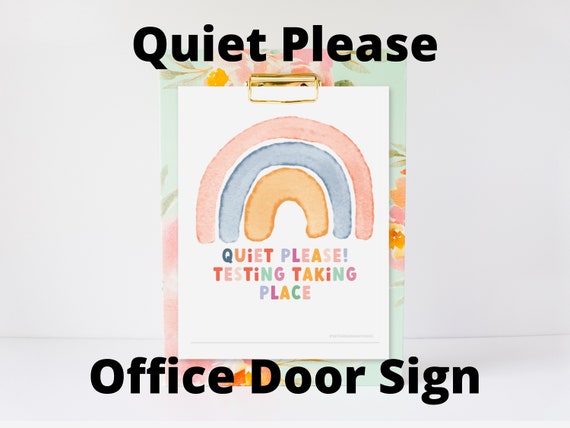 Quiet Please Testing