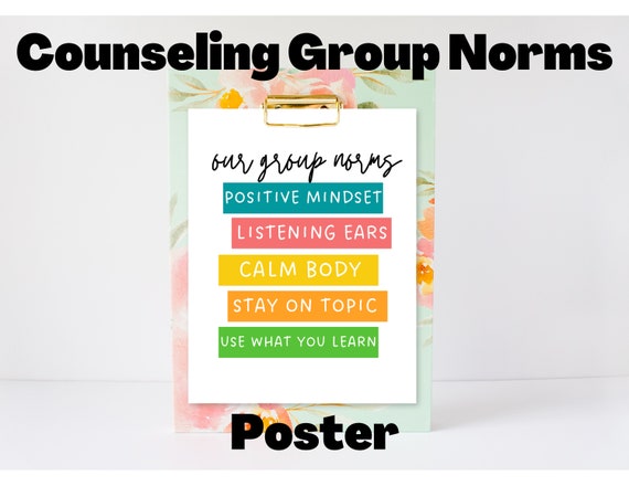 Counseling Group Norms