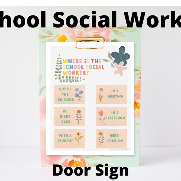 Social Work Office Decor - Etsy