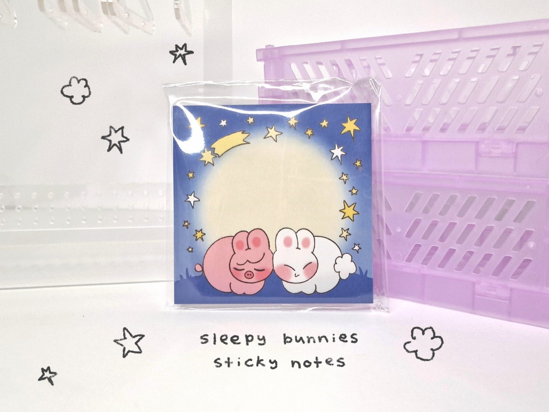 Sleepy Bunnies Sticky Notes STRAY KIDS SKZOO - Etsy