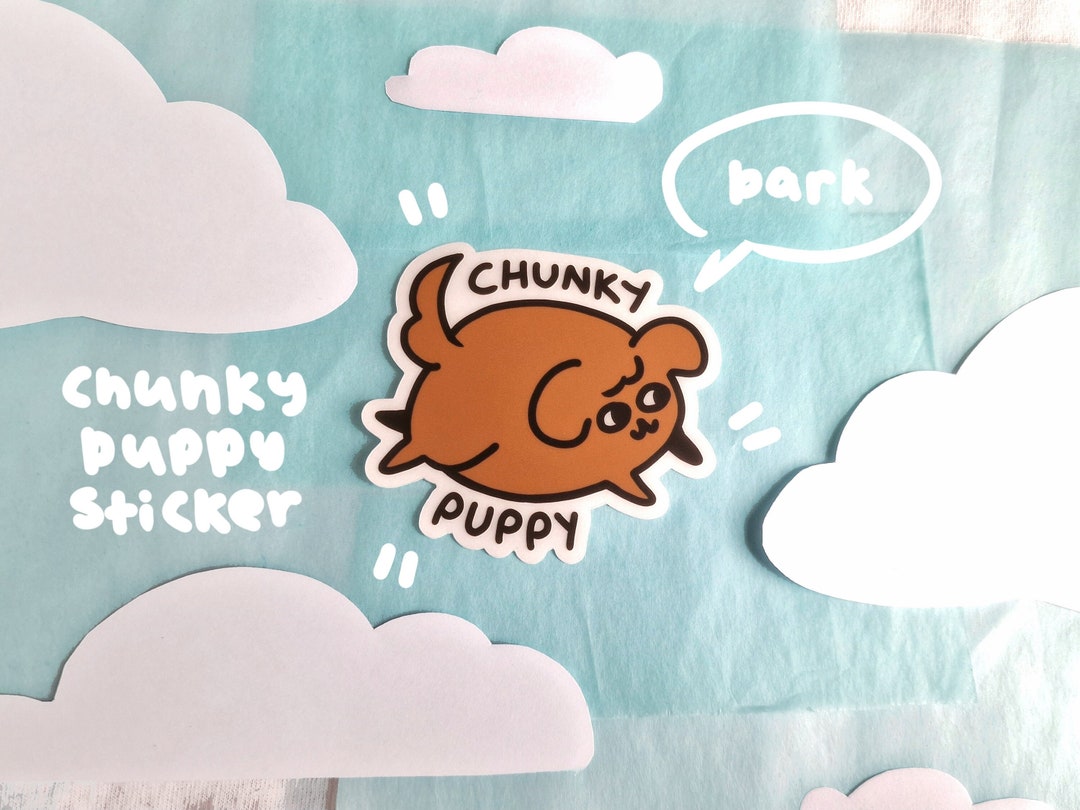 Chunky Puppy Clear Sticker | STRAY KIDS SKZOO - Etsy