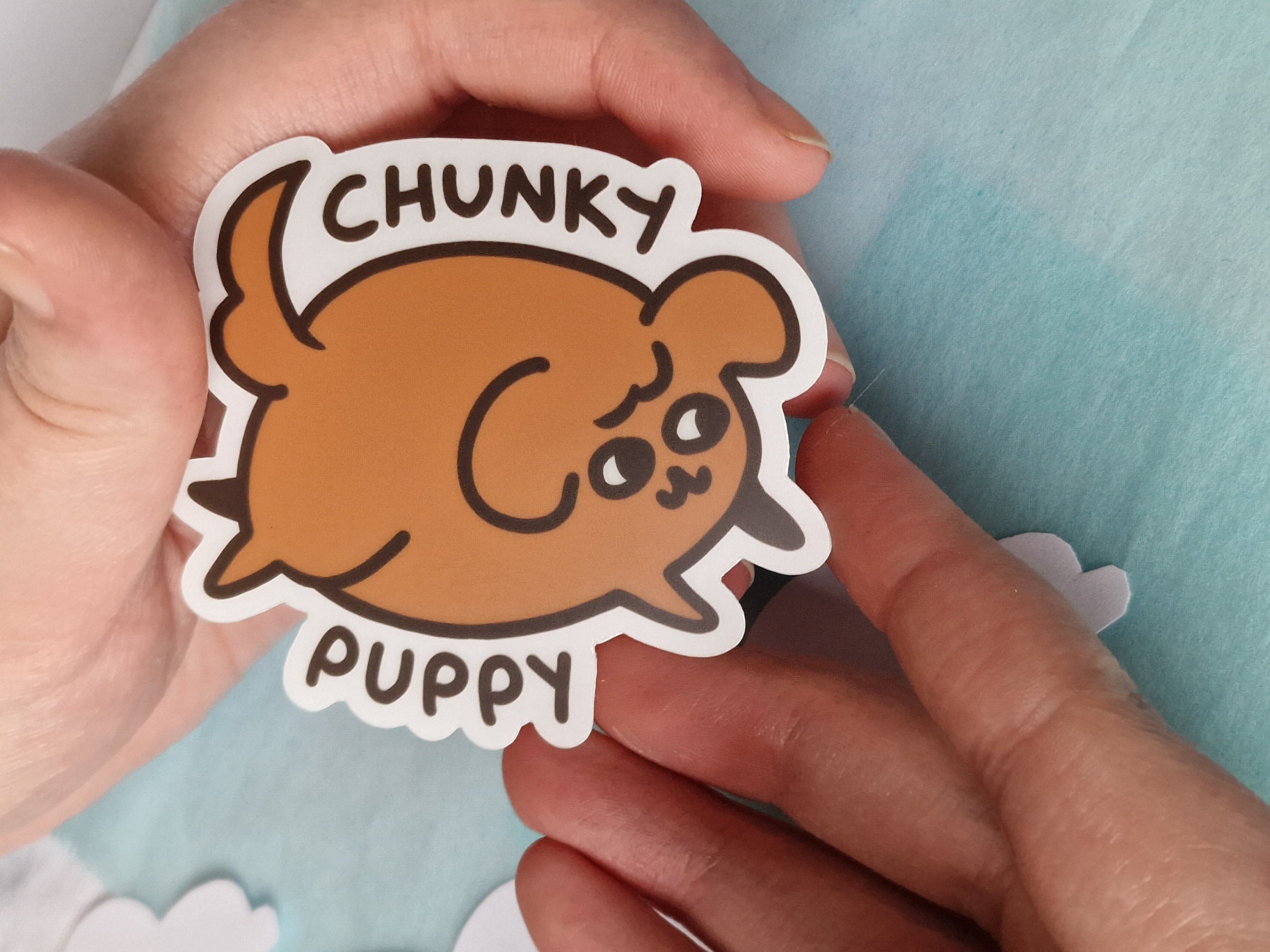Chunky Puppy Clear Sticker STRAY KIDS SKZOO - Etsy