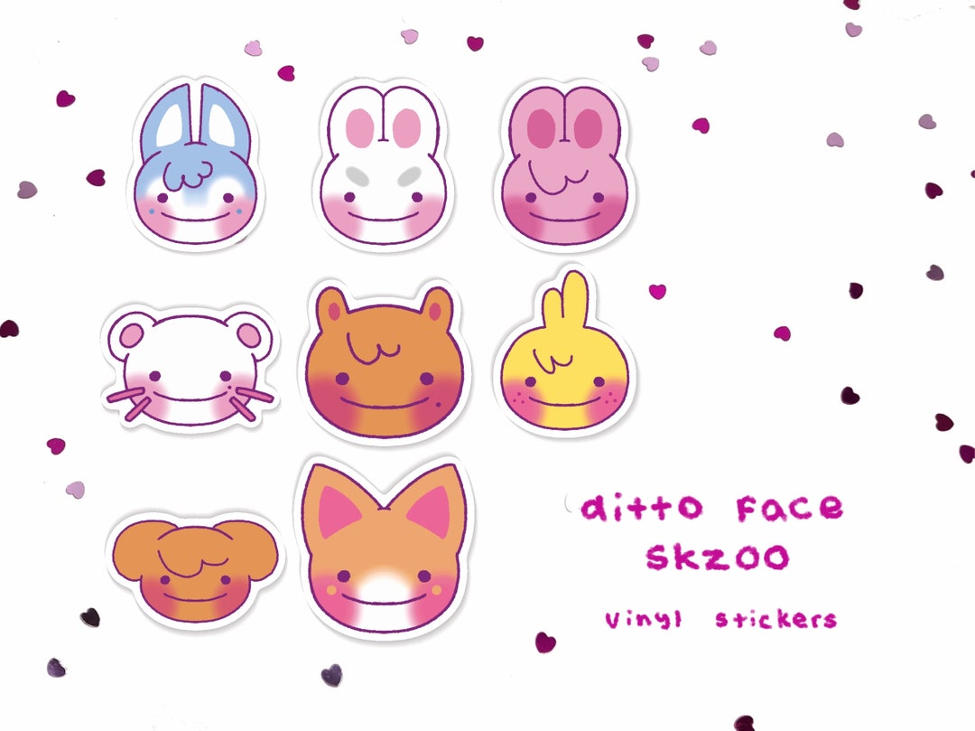 Ditto Face Skzoo Stickers | STRAY KIDS SKZOO - Etsy