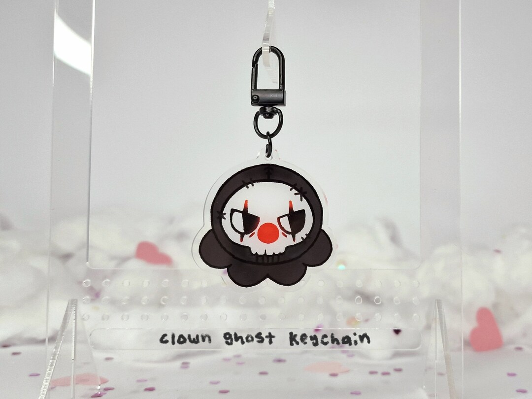 Clown Ghost Call of Duty Acrylic Keychain - Etsy