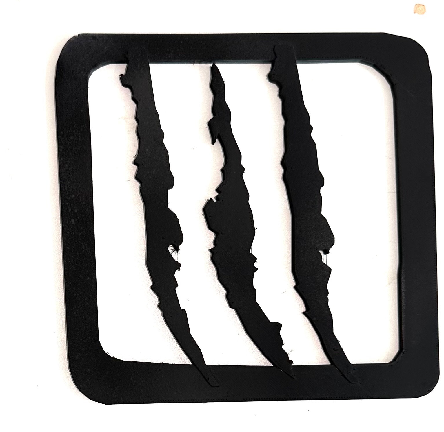 Raptor Dinosaur Claw Mark in 3D for Jeep Renegade 2014 to 2024 Rear ...