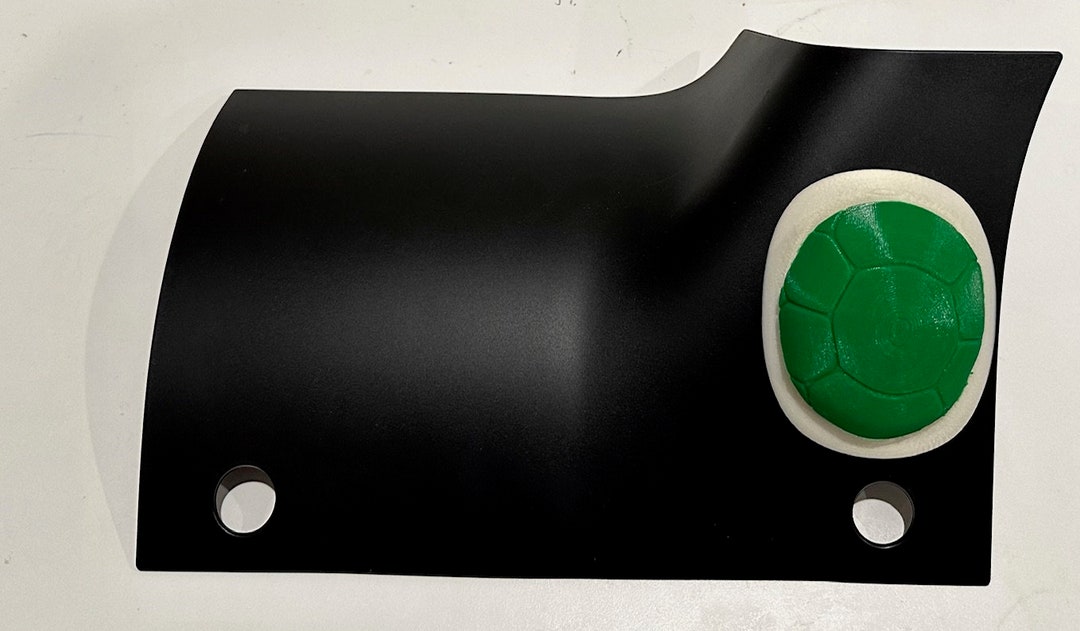 Full Turtle Shell in 3d Black With Green for Jeep JL JLU & Jeep ...