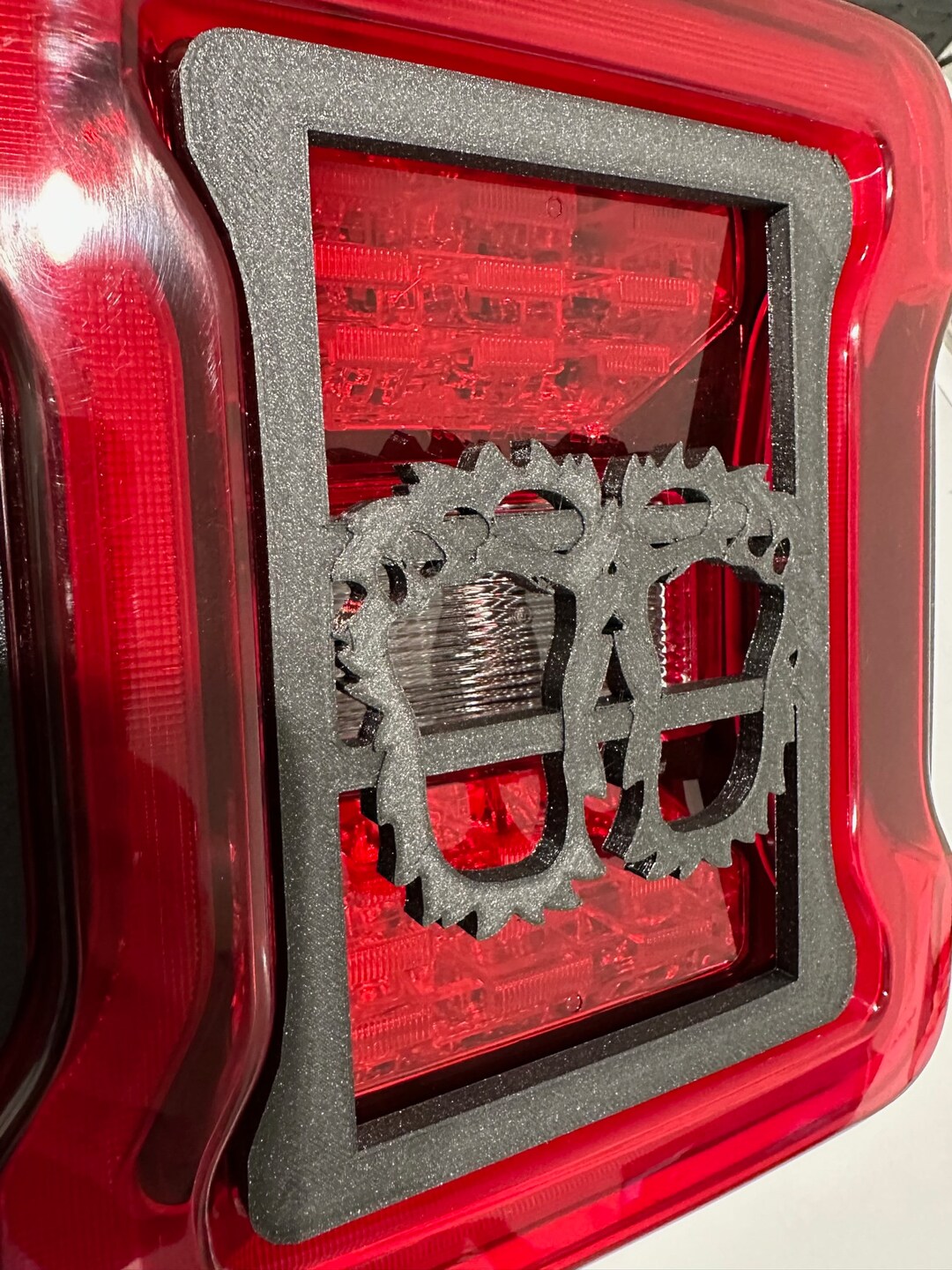Hairy Bigfoot Sasquash in 3D for Jeep Wrangler Led Version JK/JKU/JL ...