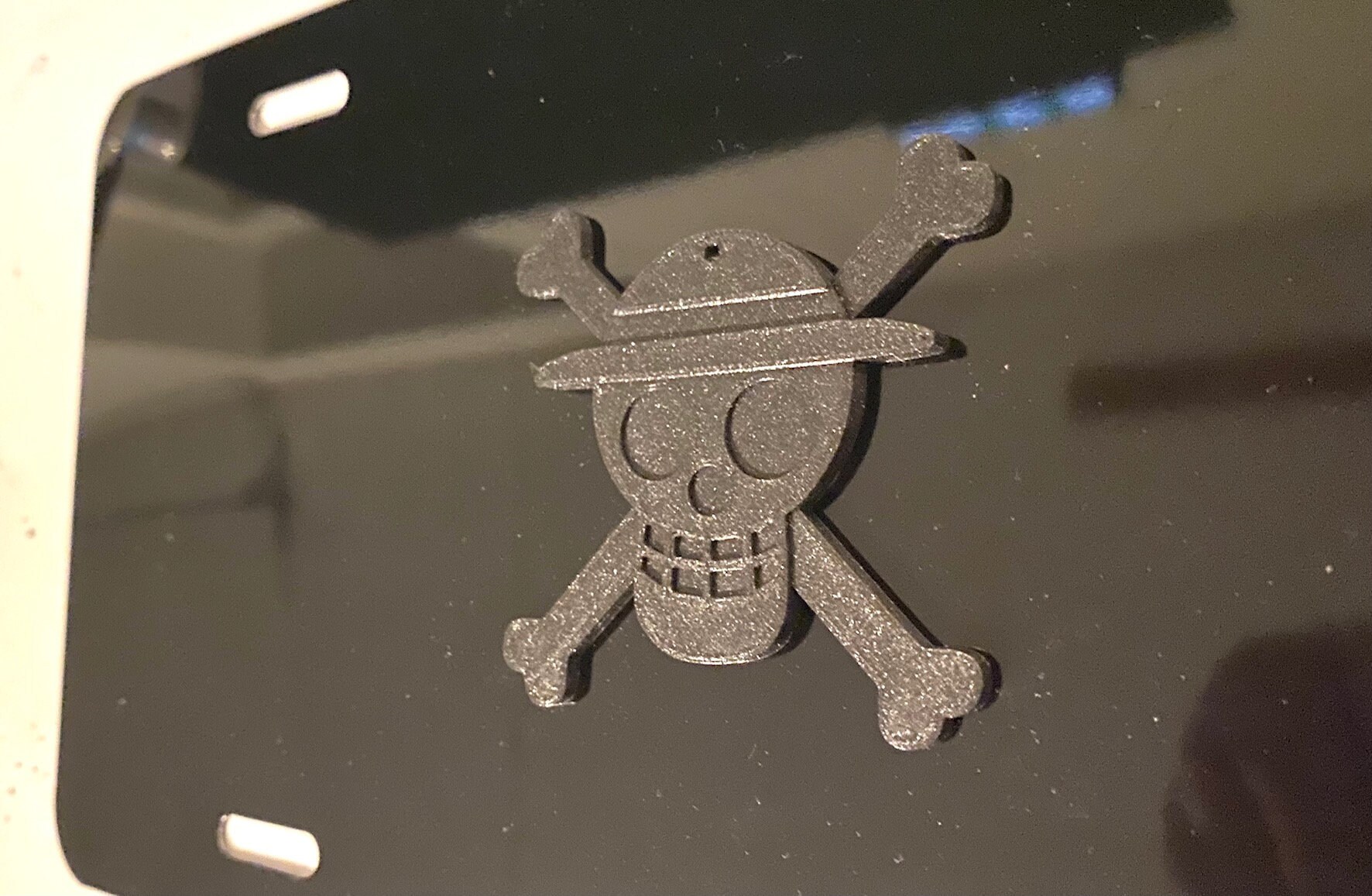 Safari Skull With Crossbones in 3D Automotive License Plate - Etsy