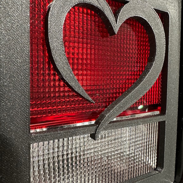 Heart Tail Light - Etsy