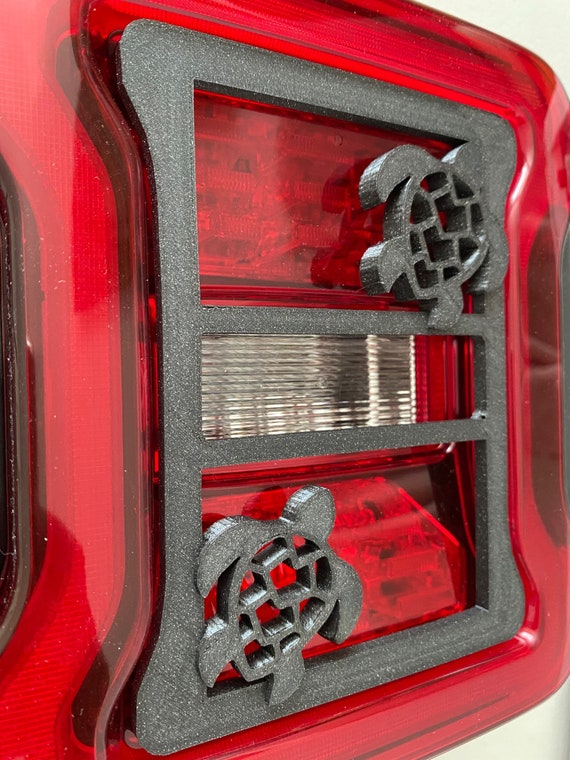 Hawaiian Honu Shell in 3D for Jeep Wrangler Led Version | Etsy