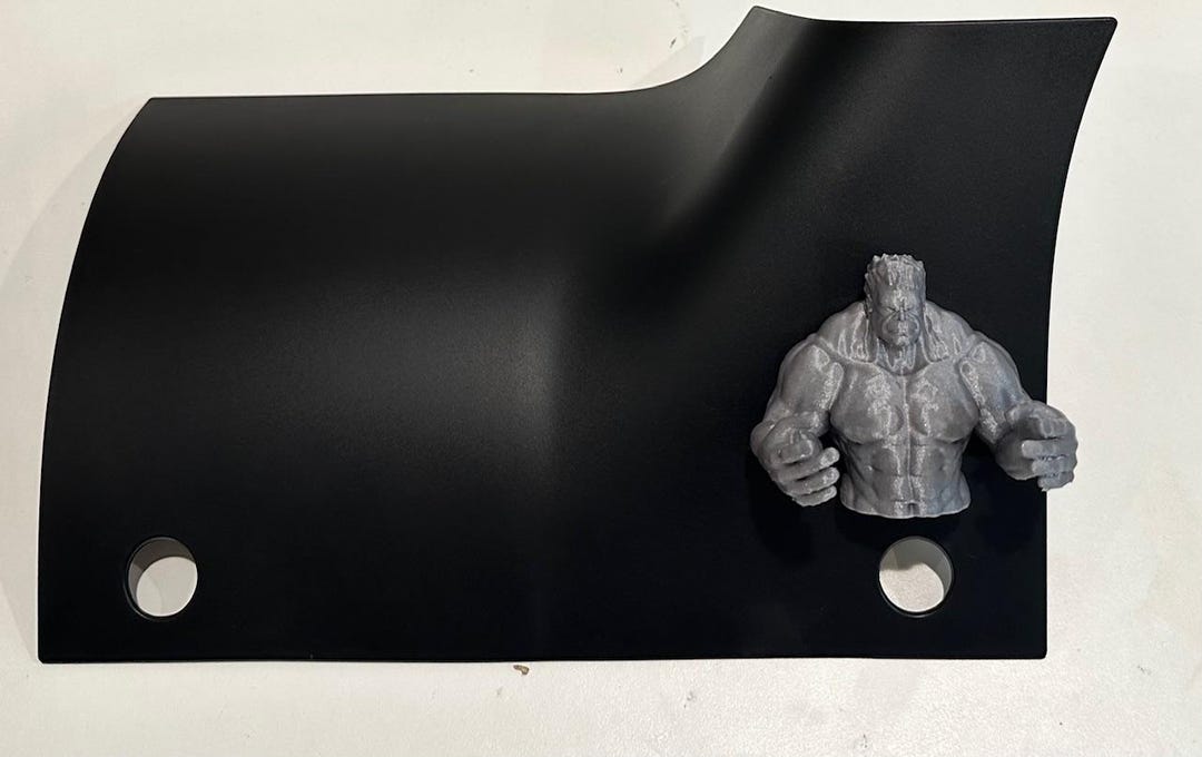 Super Angry Muscle Hero in 3d Blk W Various Colors for Jeep JL JLU ...