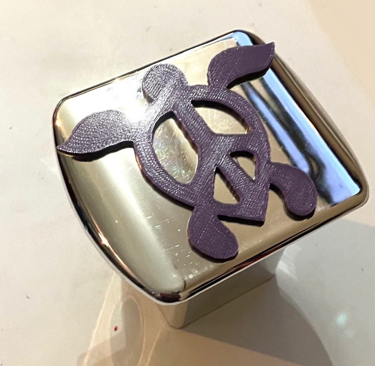 Hawaiian Honu Turtle Peace in 3D 2 Inch Trailer Hitch Cover - Etsy UK