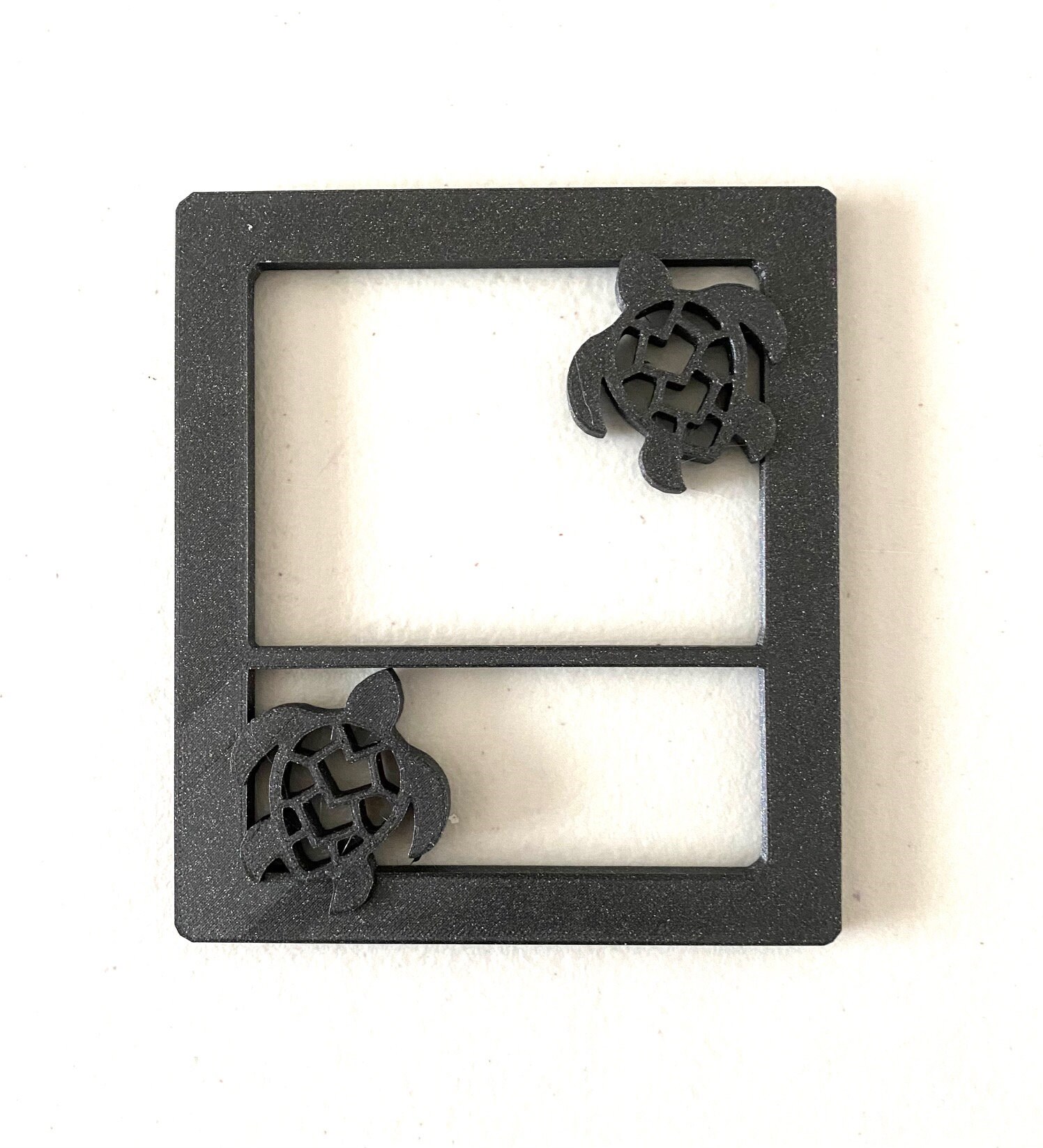 Honu Turtle Shell Group Version in 3d Black for Jeep Wrangler JK/JKU/JL ...