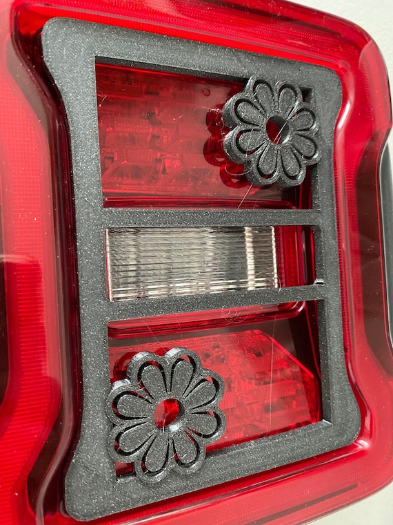 Flowery Flower in 3D for Jeep Wrangler Led Version JK/JKU/JL - Etsy