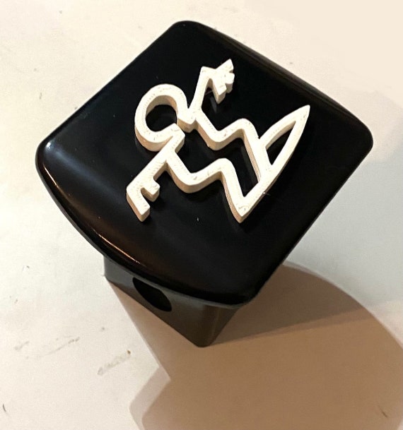 Stick Figure Surfer in 3D 2 Inch Trailer Hitch Cover Black W | Etsy