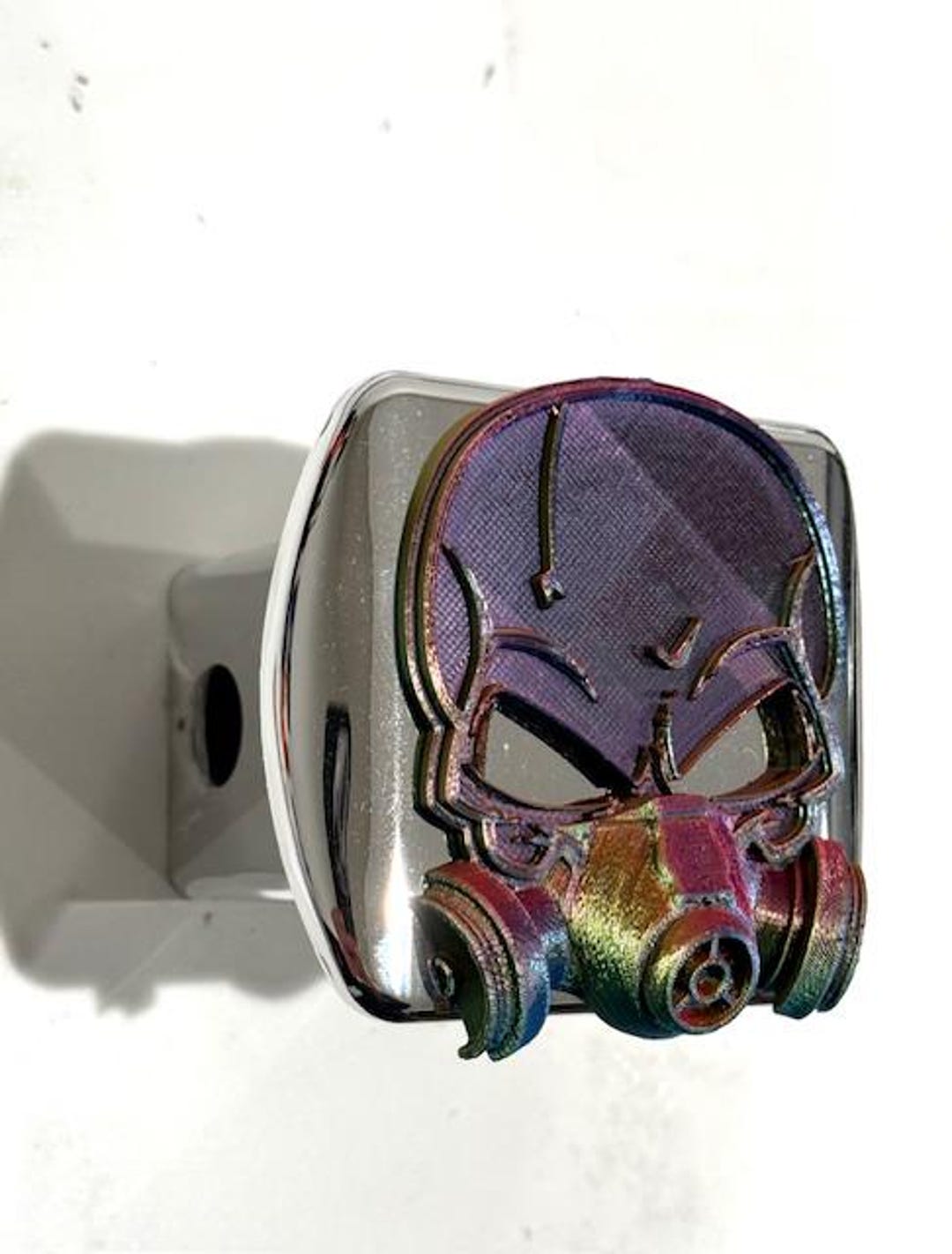 Skull Gas Mask in 3D - Chrome With Various Colors - 2 Inch Trailer ...